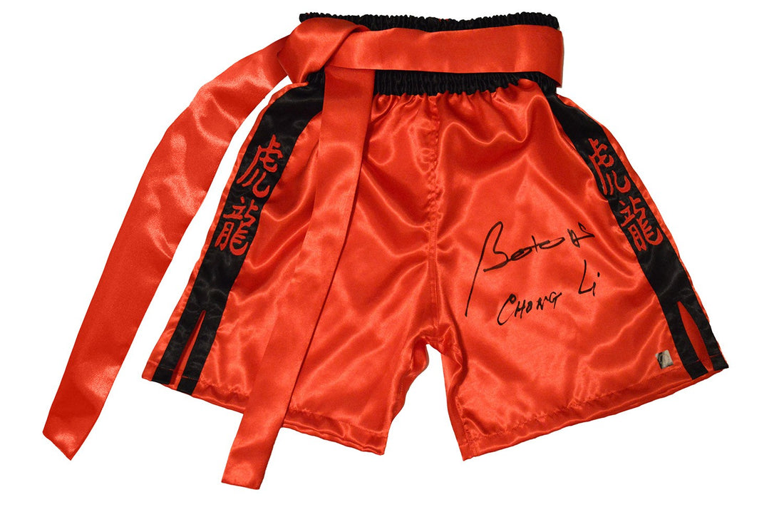 Bolo Yeung "Chong Li" Autographed Bloodsport Trunks – Authentic Signings
